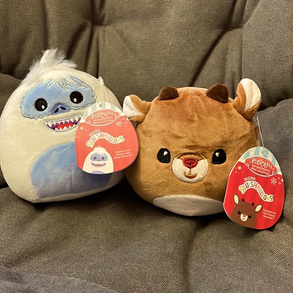 Squishmallows | Toys | Squishmallow Bundle 5 Inch Rudolph And Bumble ...
